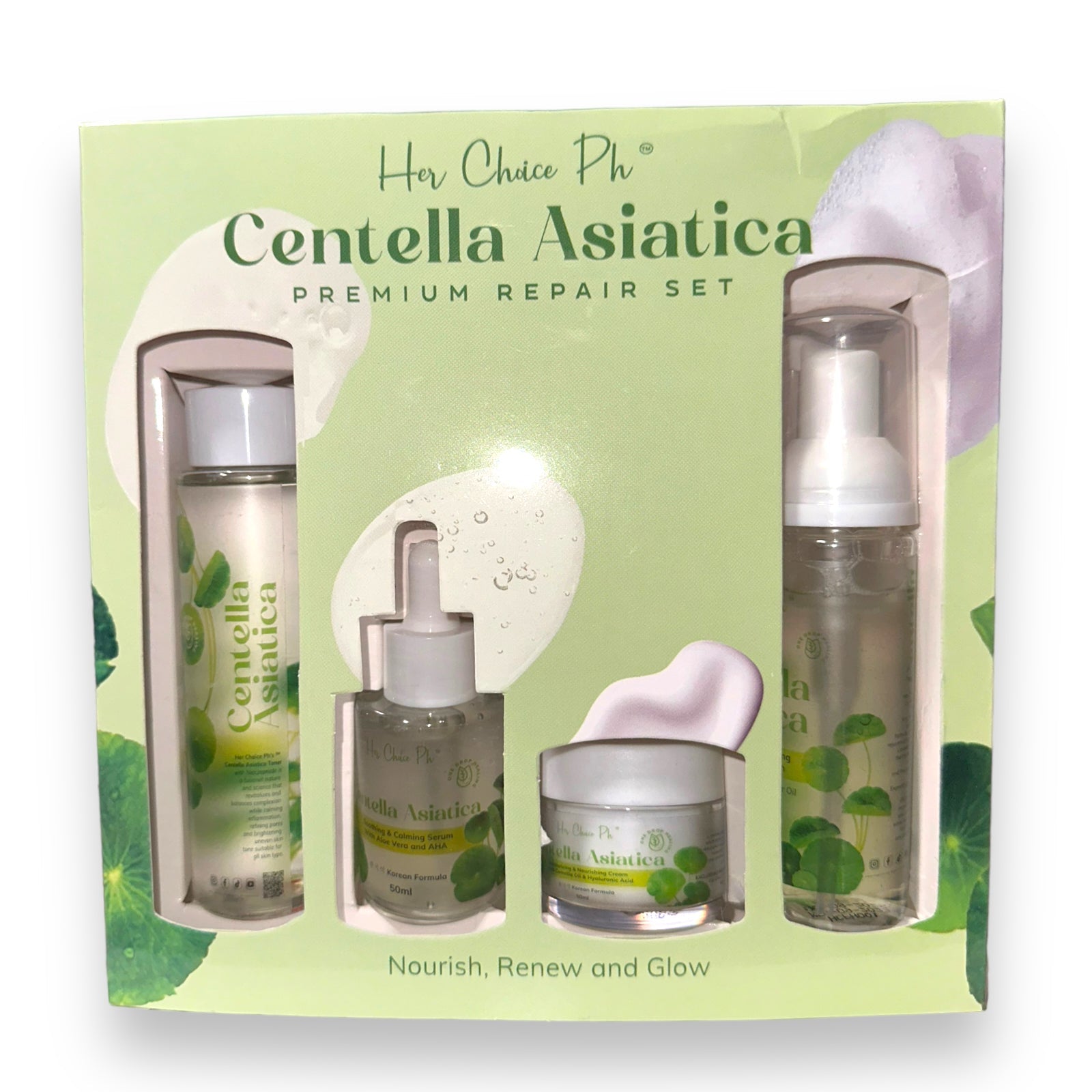 Her Choice PH Centella Asiatica Premium Repair Set – Da Beauty Fashion NZ